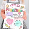 Editable First Day of School Sign First Day of Second Grade Stoney ...