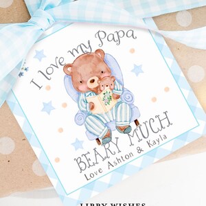 Printable Happy Father's Day Gift Tag, Editable Father's Day Gift Tag ...