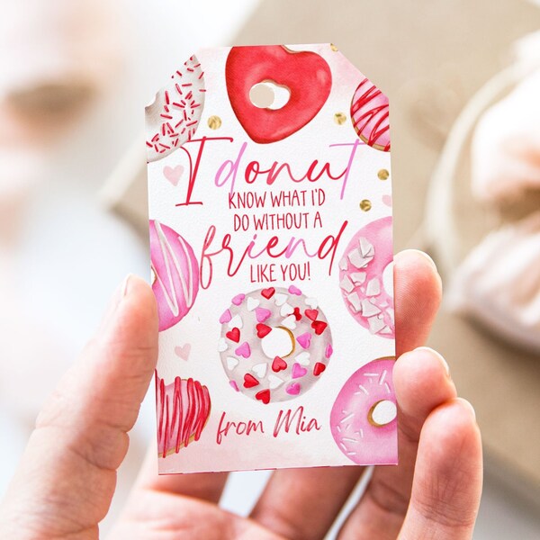 Donut Valentine - Etsy