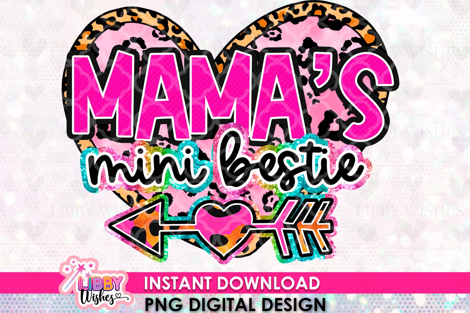Mama's Mini Bestie Png for Sublimation Mama's Bestie - Etsy