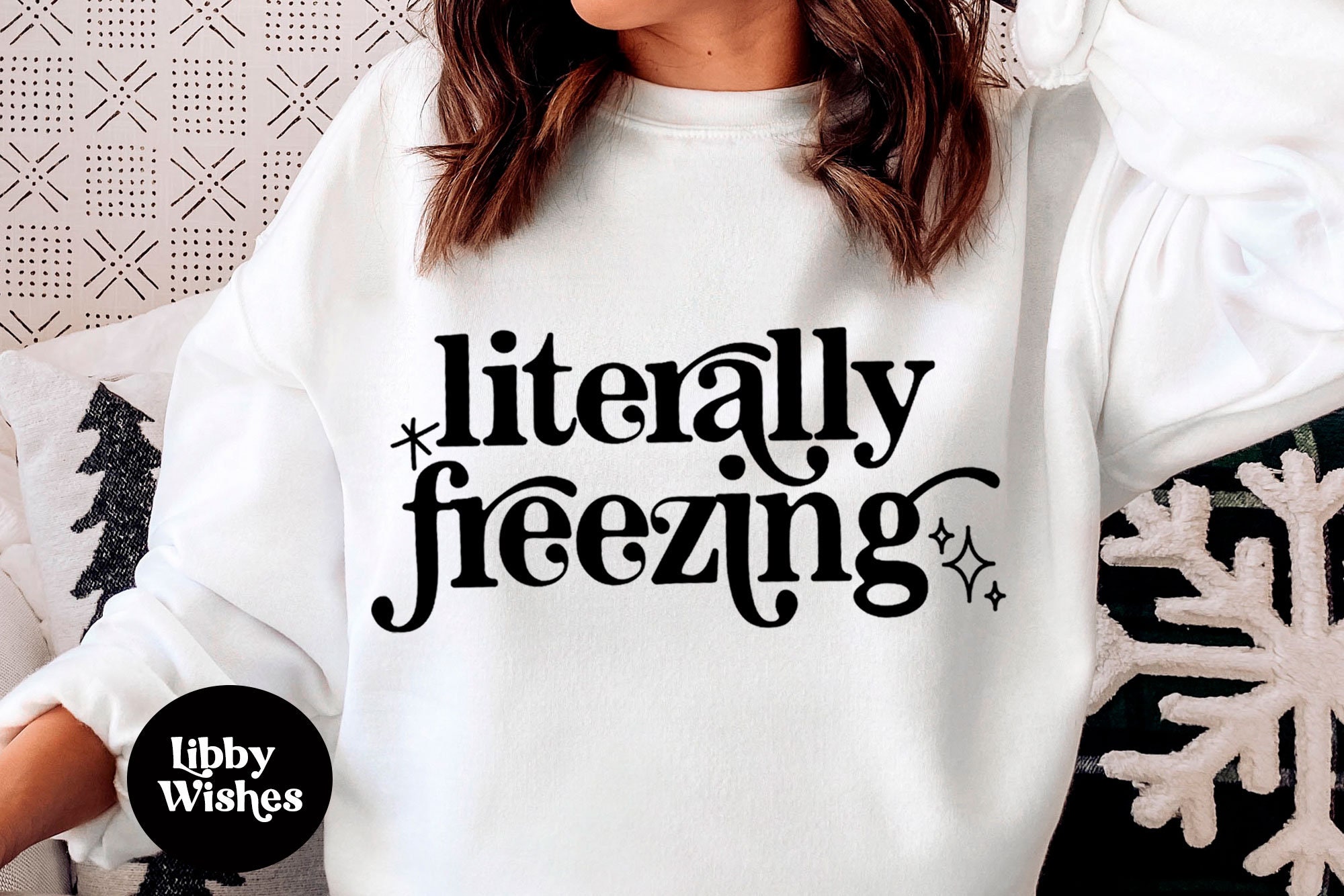 Literally Freezing Svg Winter SVG PNG Freezing Season - Etsy Ireland