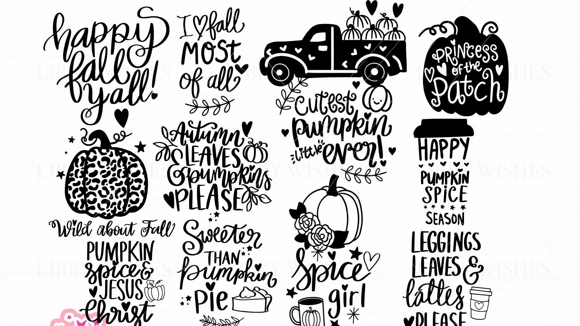 Fall Svg Bundle Fall Svg Happy Fall Svg Autumn Svg Bundle - Etsy UK