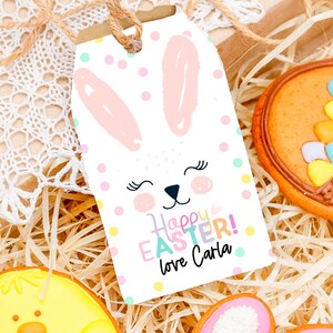 Editable Easter Treat Printable Tags, Printable Easter Gift Tags ...