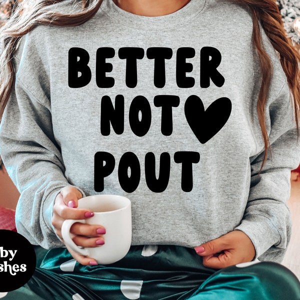 Better Not Pout Sign - Etsy