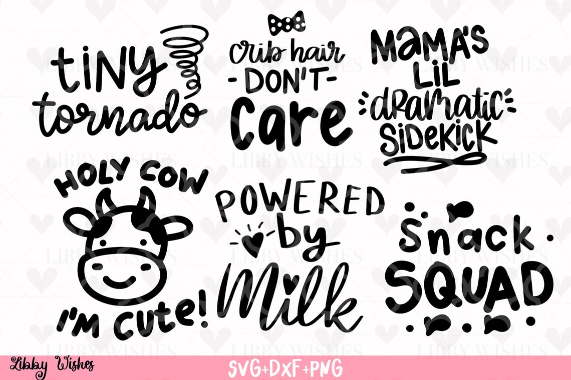 Baby Svg Bundle Toddler Svg Bundle Funny Baby Svg Newborn - Etsy