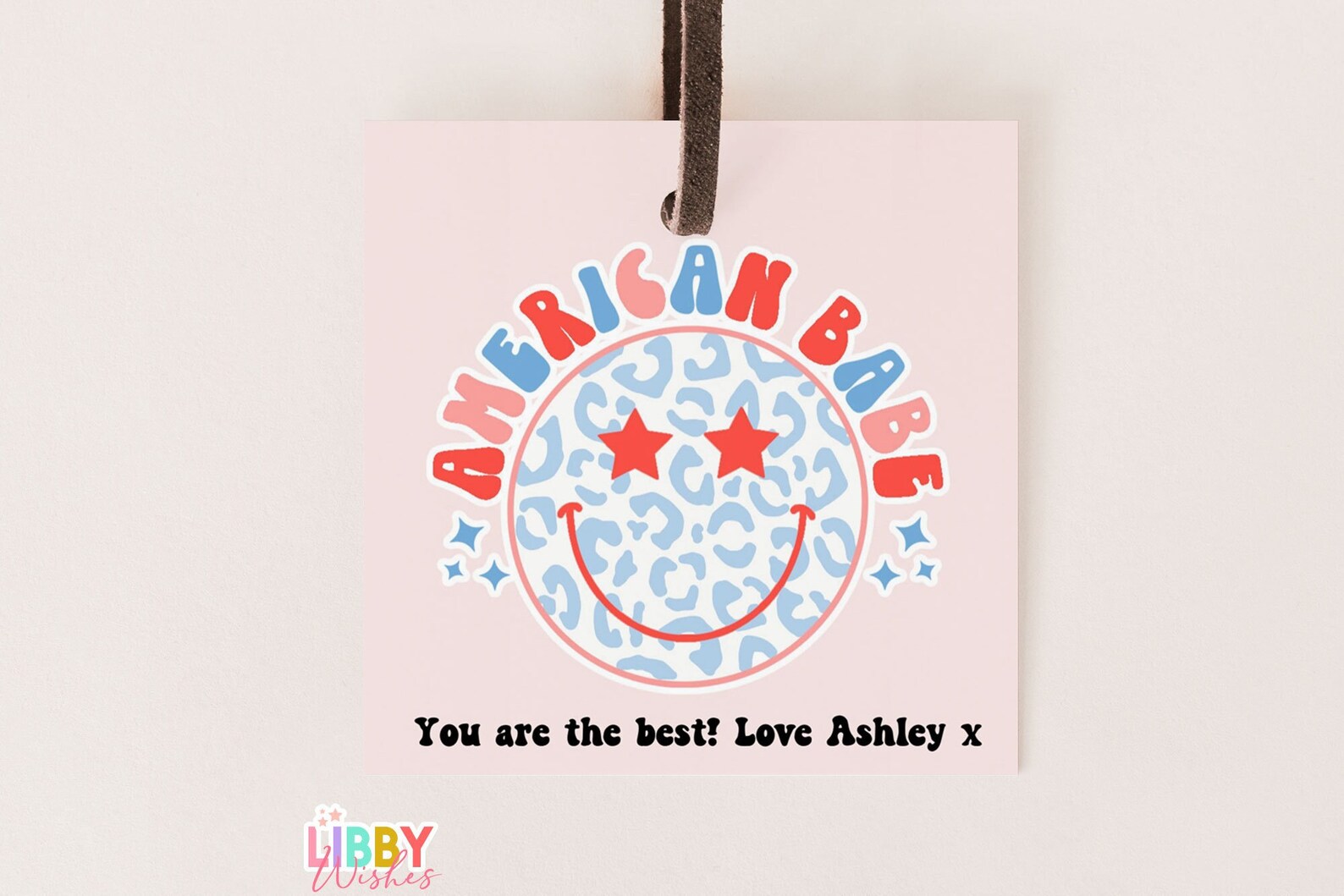 Fourth of July Thank You Tags, Printable Tags, 4th of July Gift Tags ...