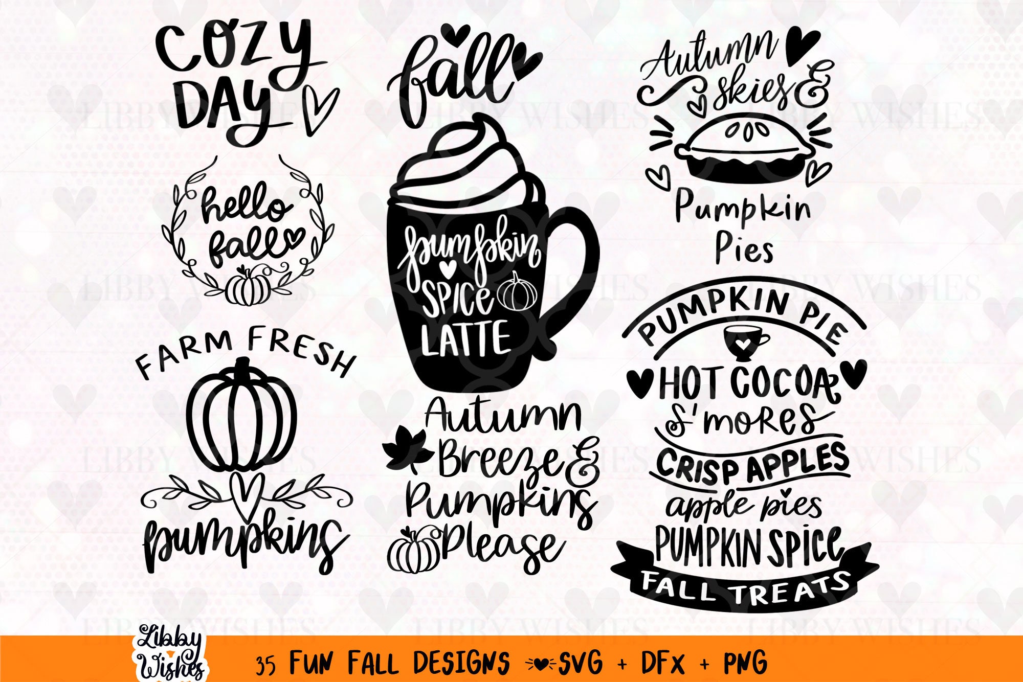 Fall Svg Bundle Fall Svg Happy Fall Svg Autumn Svg Bundle - Etsy
