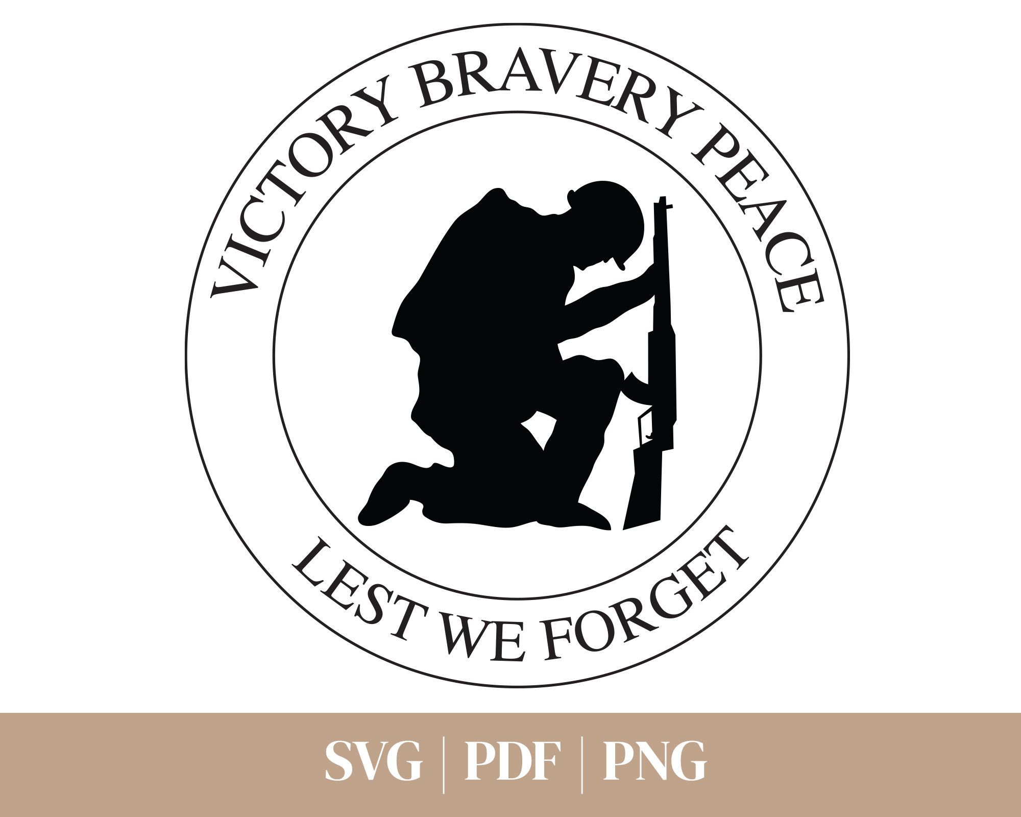 Remembrance Day Emblem: Lest We Forget SVG PNG PDF (digital Download ...