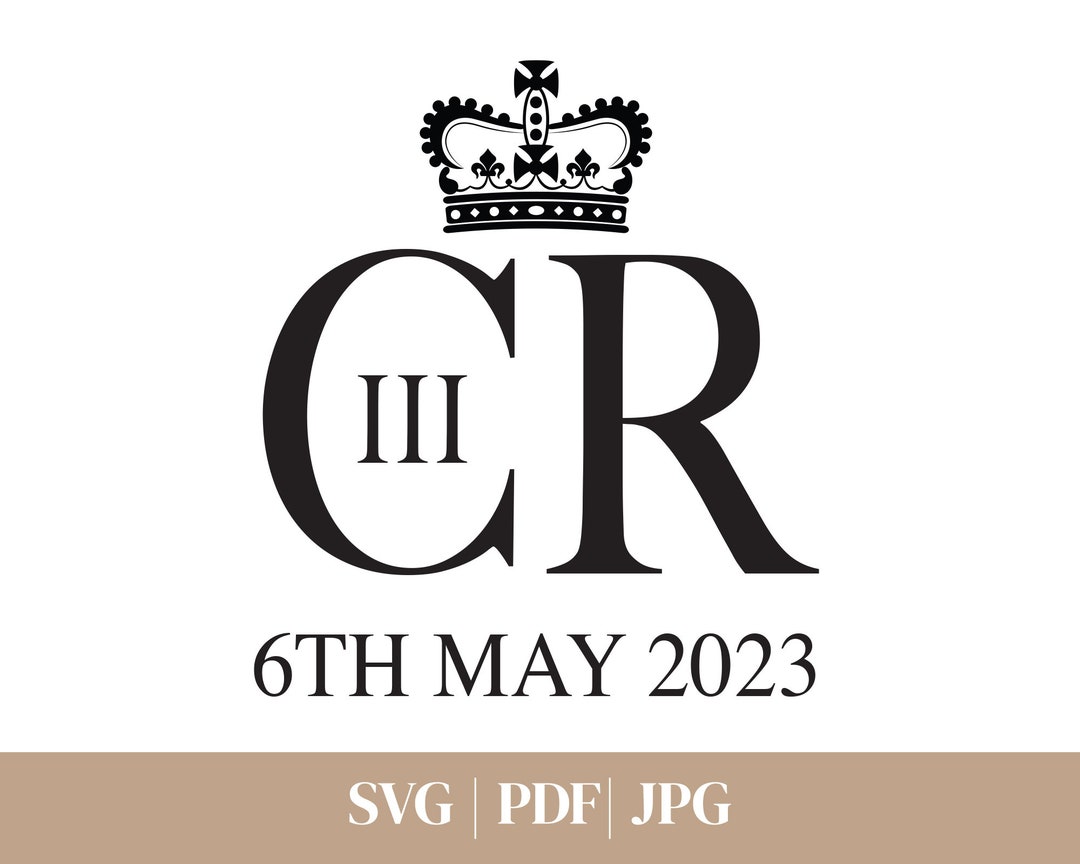 King Charles Coronation Enblem Svg, Pdf, Jpeg, Royal Cypher King ...