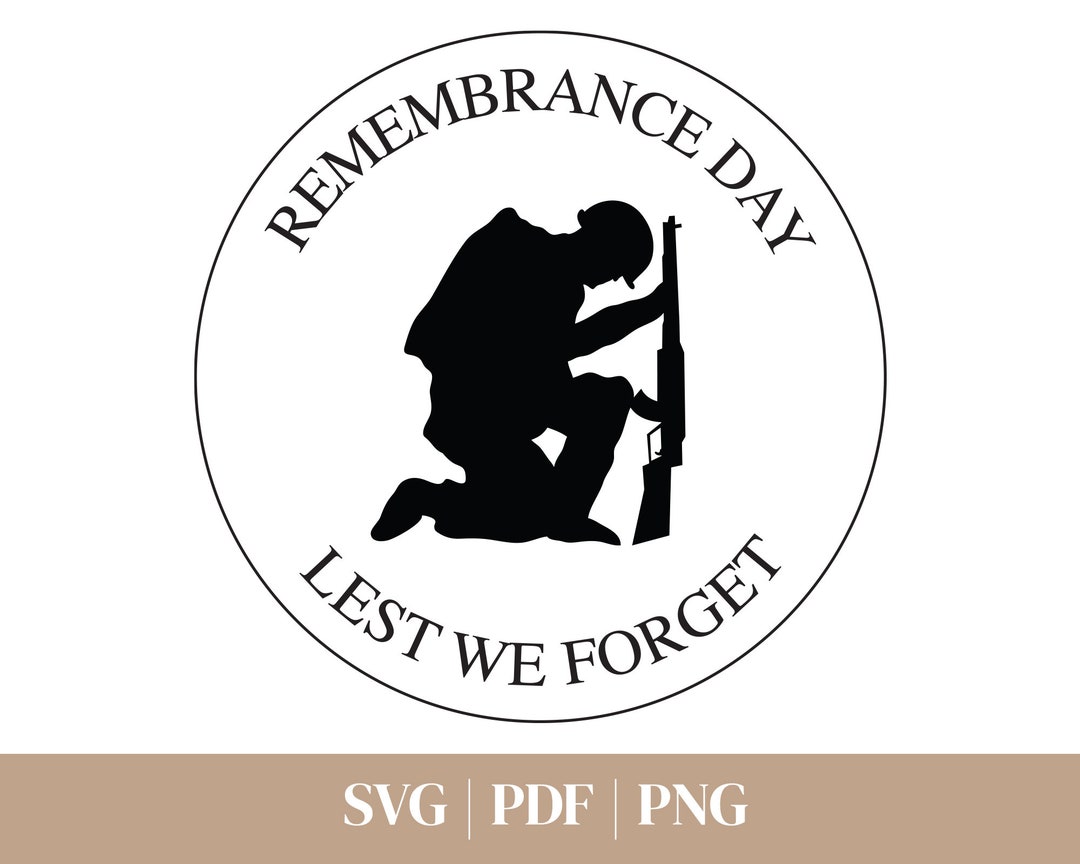 Lest We Forget Svg, Remembrance Day PNG, Poppy Svg, Lest We Forget Svg ...