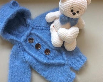 Soft and Snuggly Hand-knitted Baby Romper - Etsy