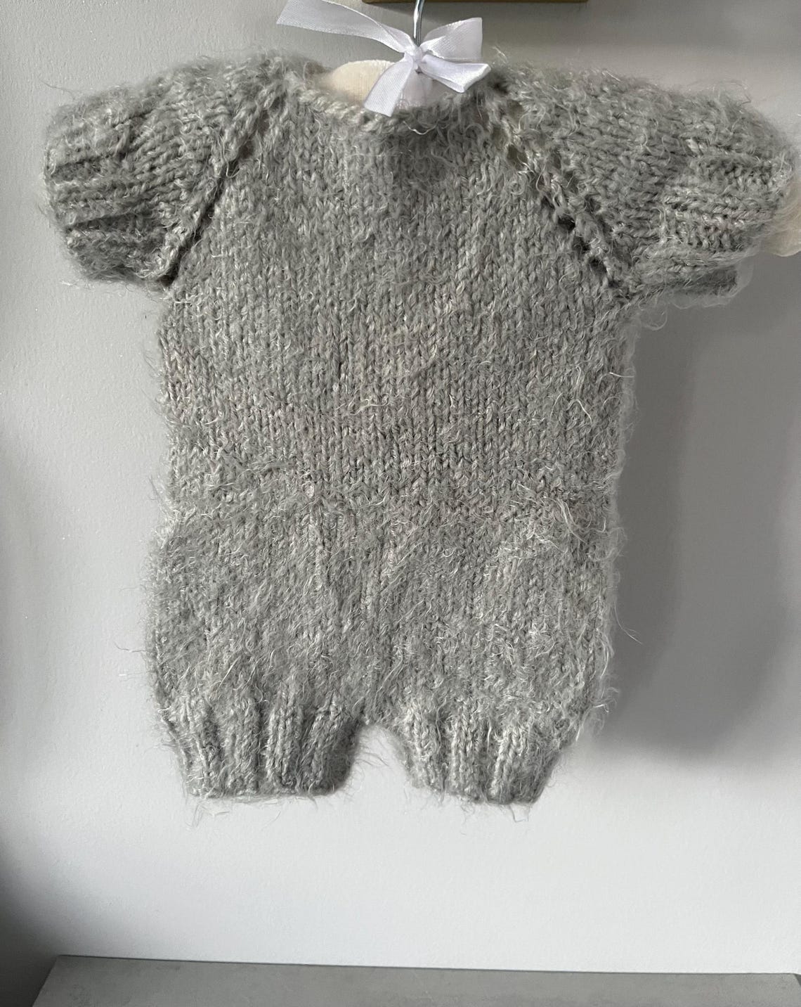 Soft and Snuggly Hand-knitted Baby Romper - Etsy