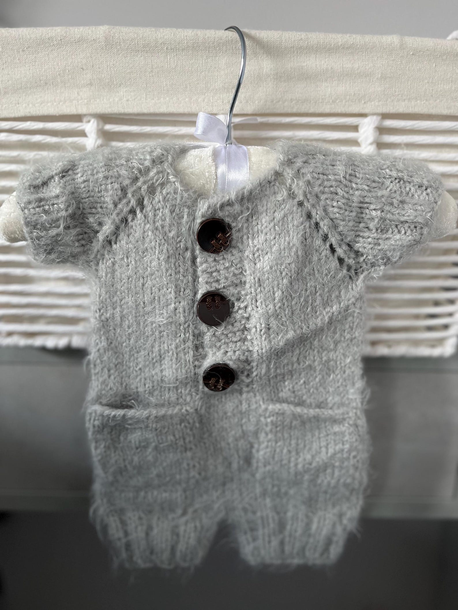 Soft and Snuggly Hand-knitted Baby Romper - Etsy