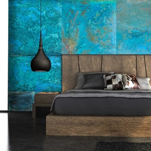 Patina Copper Flames Wall Tiles - Etsy UK