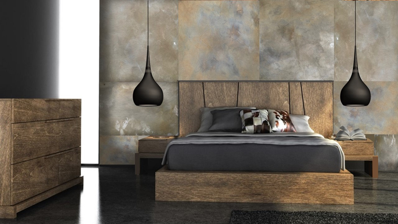 Zinc Metal Wall Tiles Patinated Satin Aged - Etsy