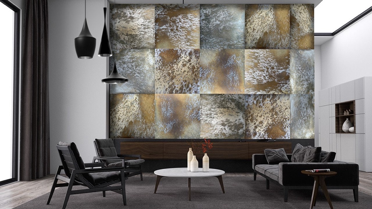Patina Copper Satin Aged Wall Tile and Sheets - Etsy