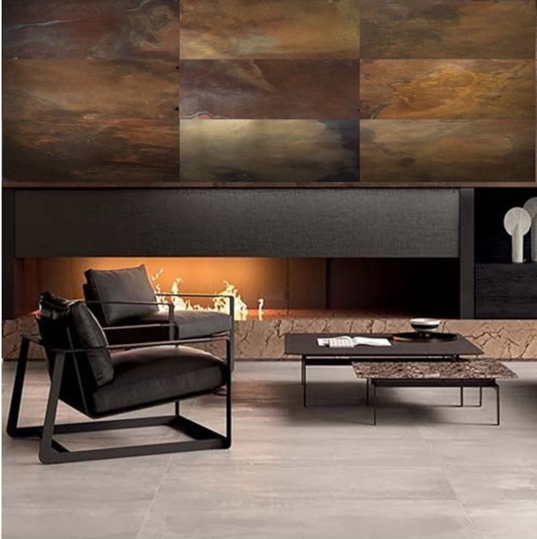 Bronze Metal Wall Tiles and Sheets - Etsy