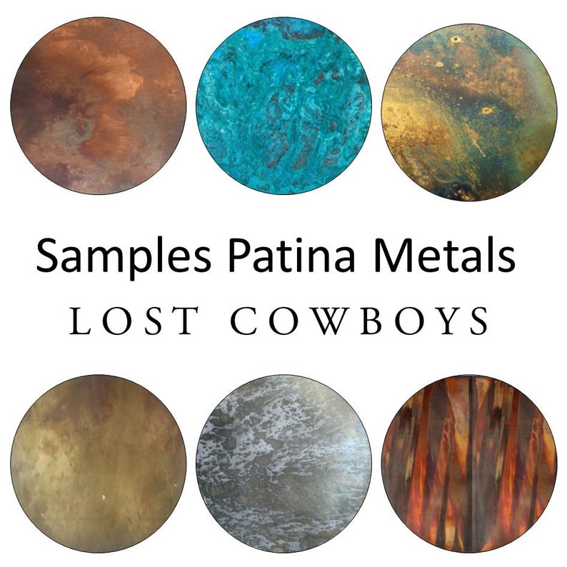 Patina Metal Color Samples - Etsy