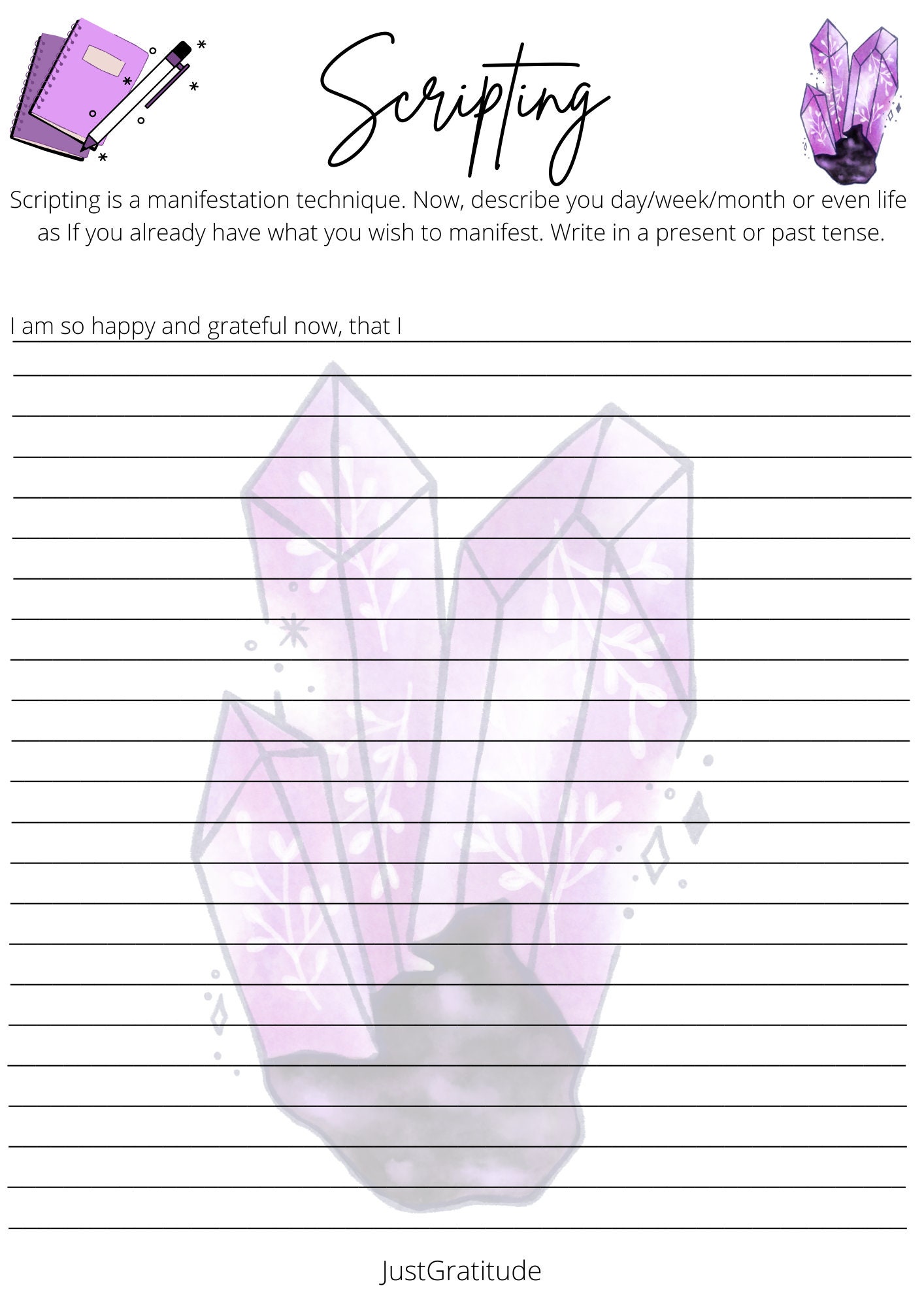 Law Of Attraction Planner Printables Free Schedule And Planner Printable