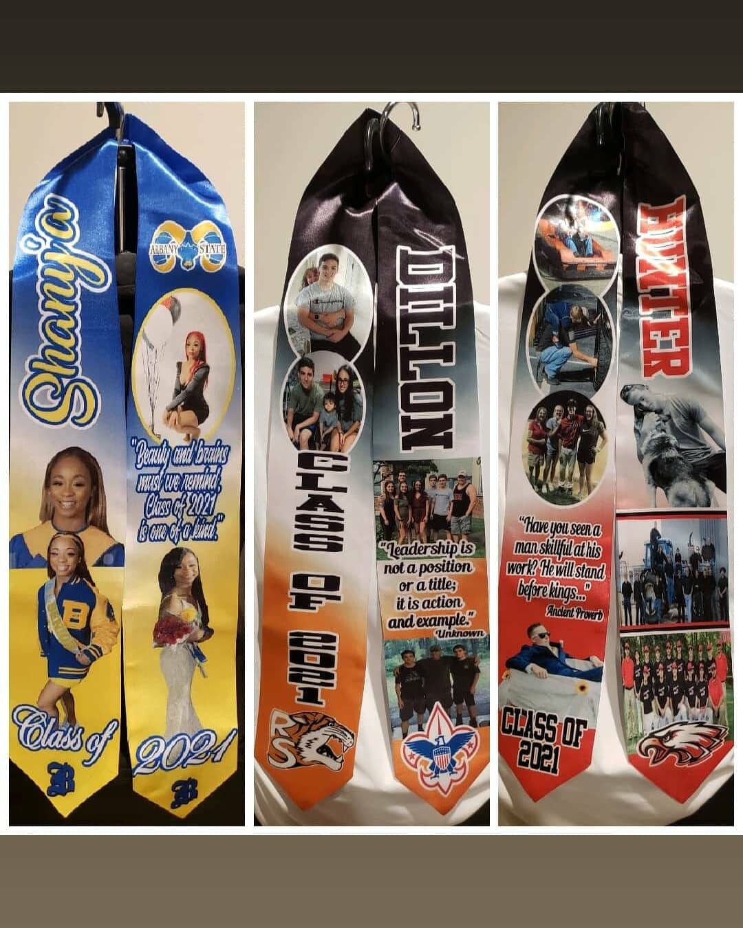 Custom Graduation Stoles - Etsy