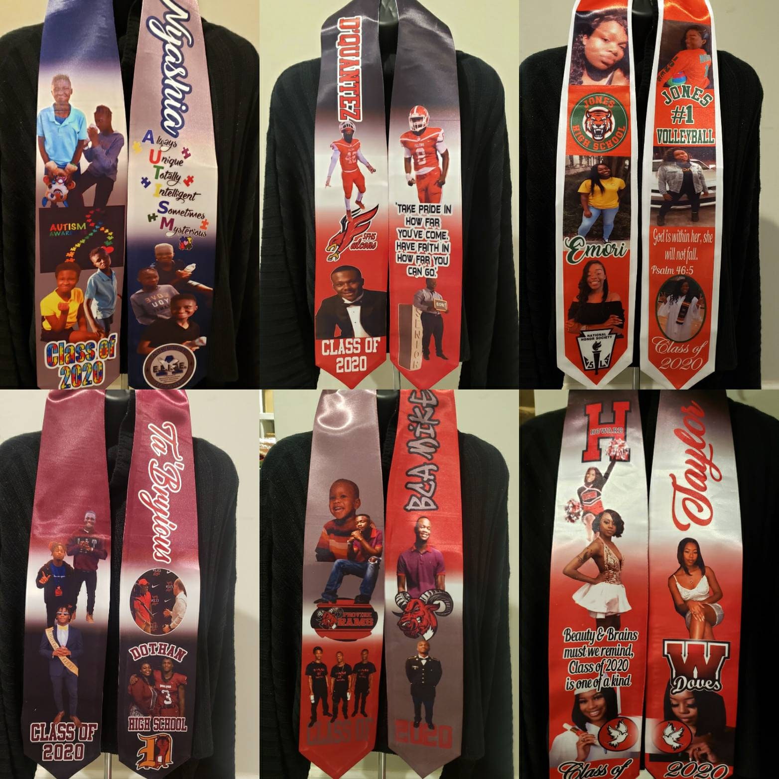 Custom Graduation Stoles - Etsy