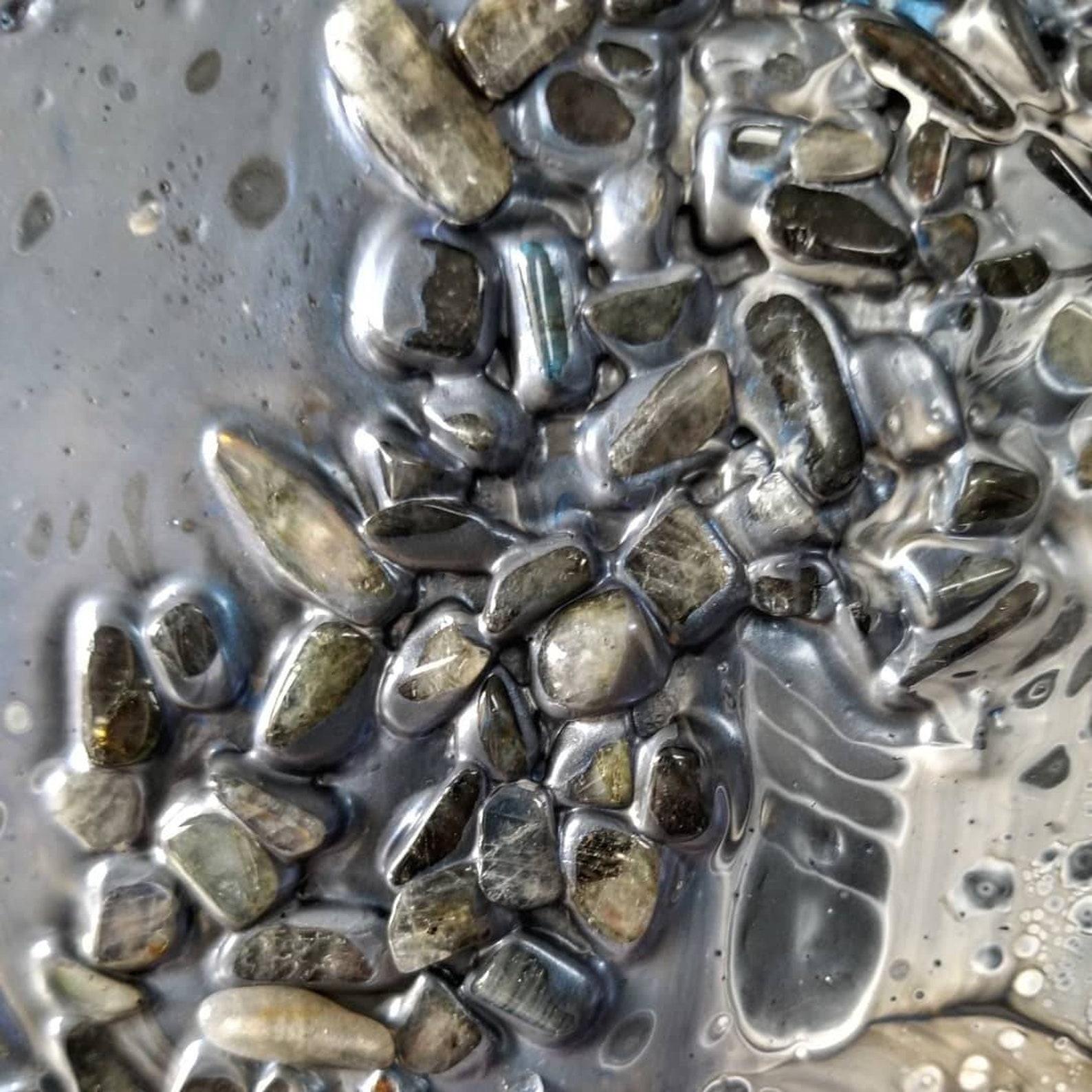 MOONSTONE 2. Art, Painting, Moonstone, Crystals, Abstract, Abstract Art ...