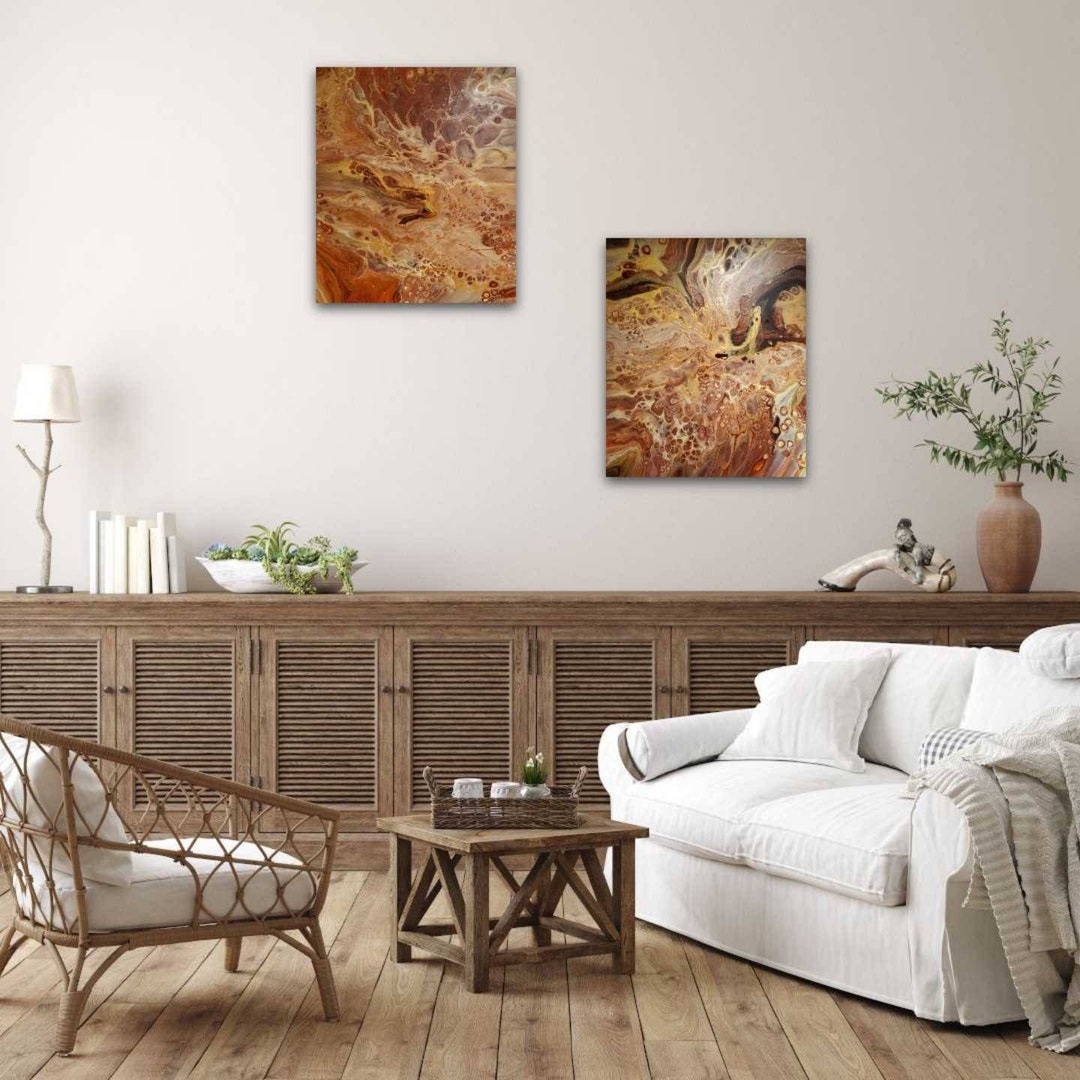 NURTURING 1 & 2. Art, Painting, Abstract, Abstract Art, Original Art ...