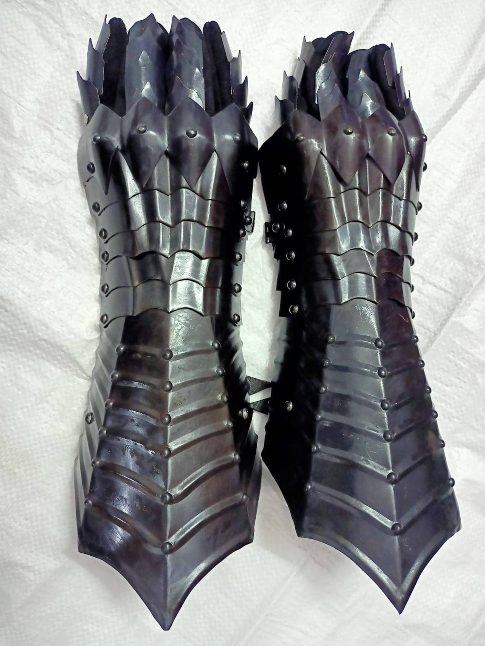 Medieval Nazgul Gloves Medieval Steel Armor Gloves Gauntlets - Etsy
