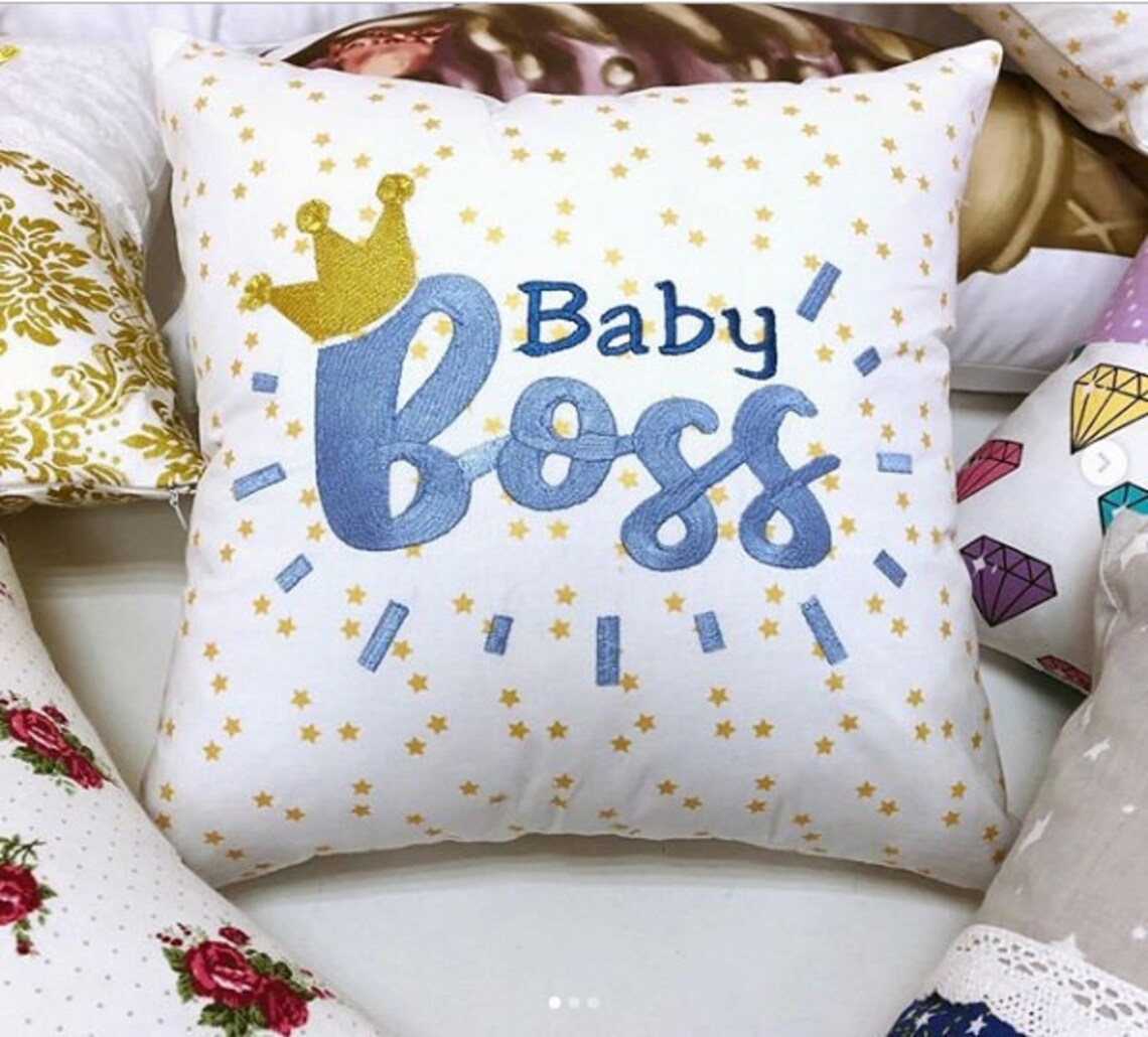 Baby Boss Embroidery Design 2 Size | Etsy