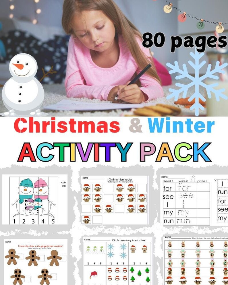 Toddler Learning Binder, Busy Book Printable, Preschool Activities ...