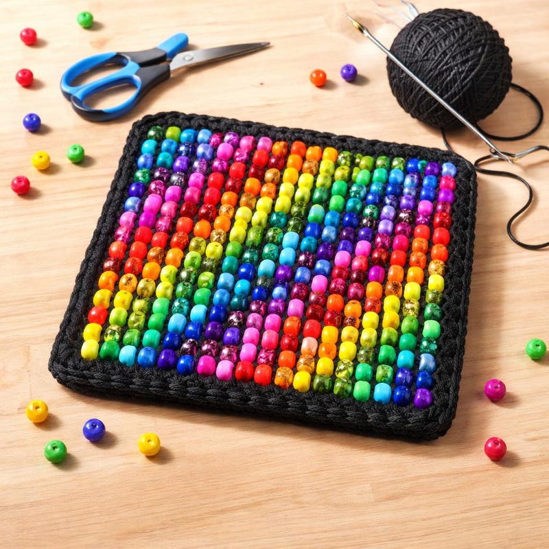 Beaded Crochet Items - Etsy UK