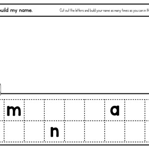 Custom Name Tracing Pages Handwriting Practice Personalized Name Trace ...