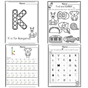 Preschool Pre-k + Kindergarten Learning Bundle | +900 Pages | Printable ...