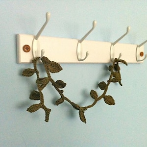 Leaf Garland Crochet Pattern. Instant Download. Decor Leaves, Spring ...