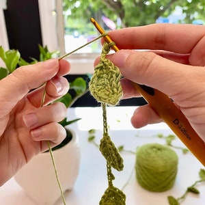 Leaf Garland Crochet Pattern. Instant Download. Decor Leaves, Spring ...