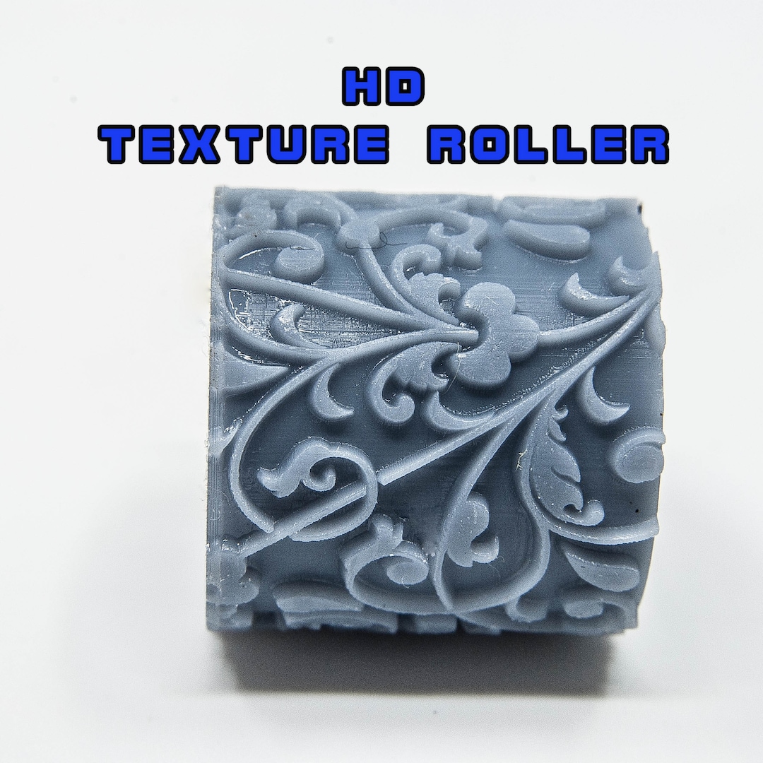 Texture Roller SM-16, Clay Texture, XPS Texture, Clay Stamp, Texture ...