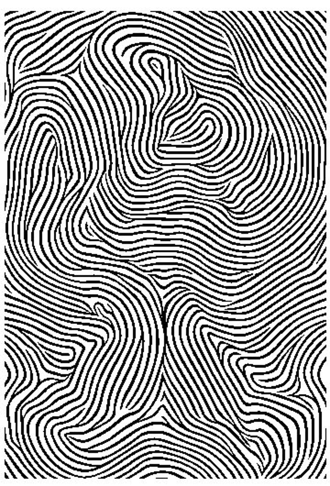 Texture Mat 98, Abstract Pattern, Fingerprint Pattern, Geometric ...