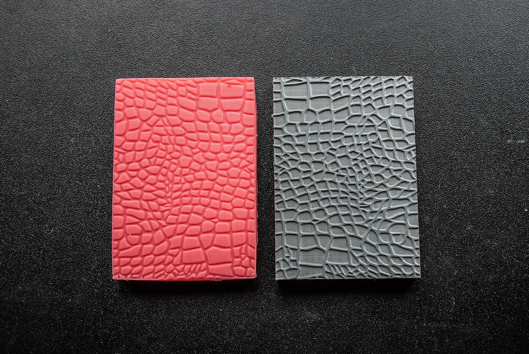 Texture Mat 38 Snake Skin, Soap Stamp, Clay Stamp, Ink Stamp, Clay ...