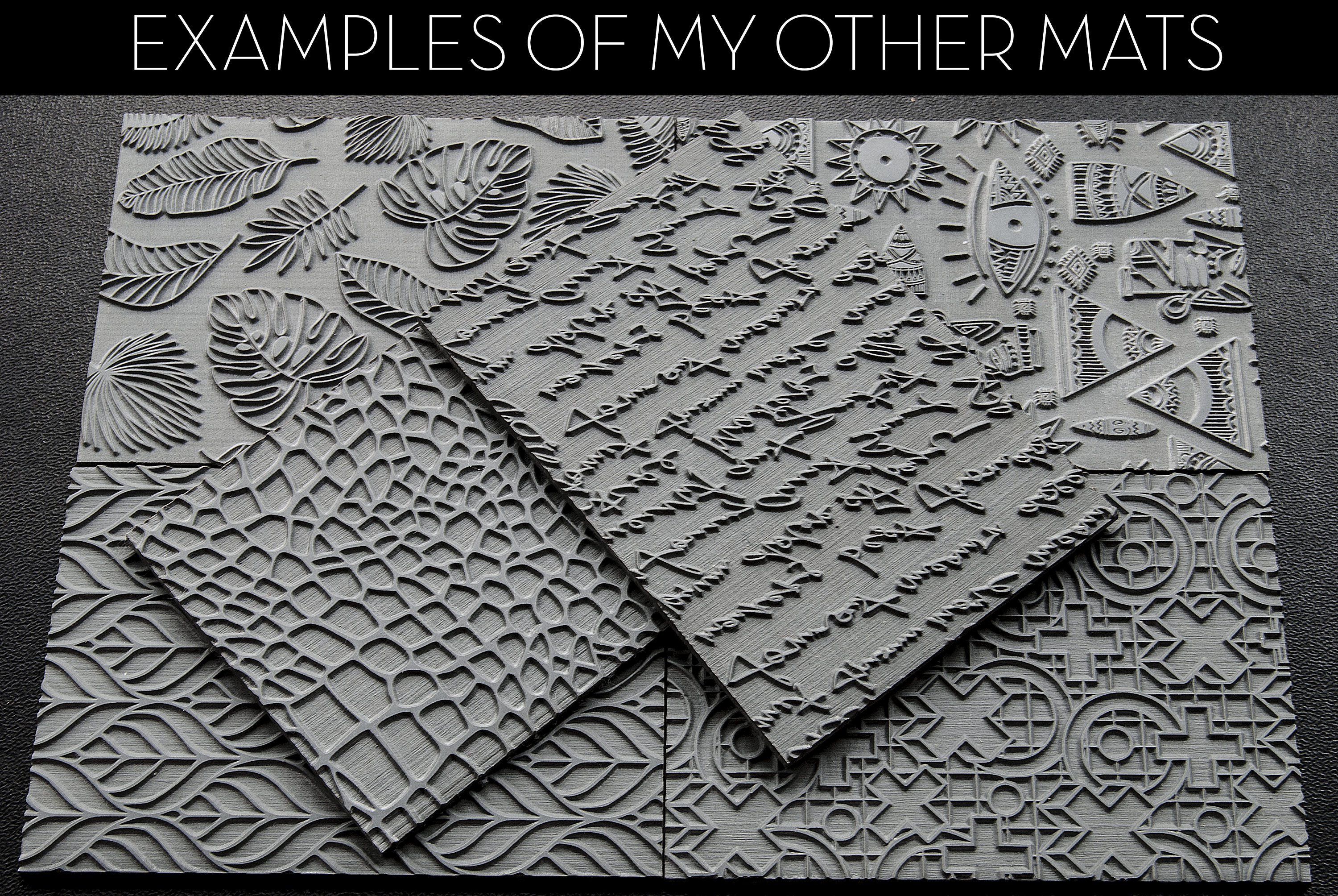 Texture Mat 32 Faces Soap Stamp Clay Stamp Ink Stamp Metal | Etsy