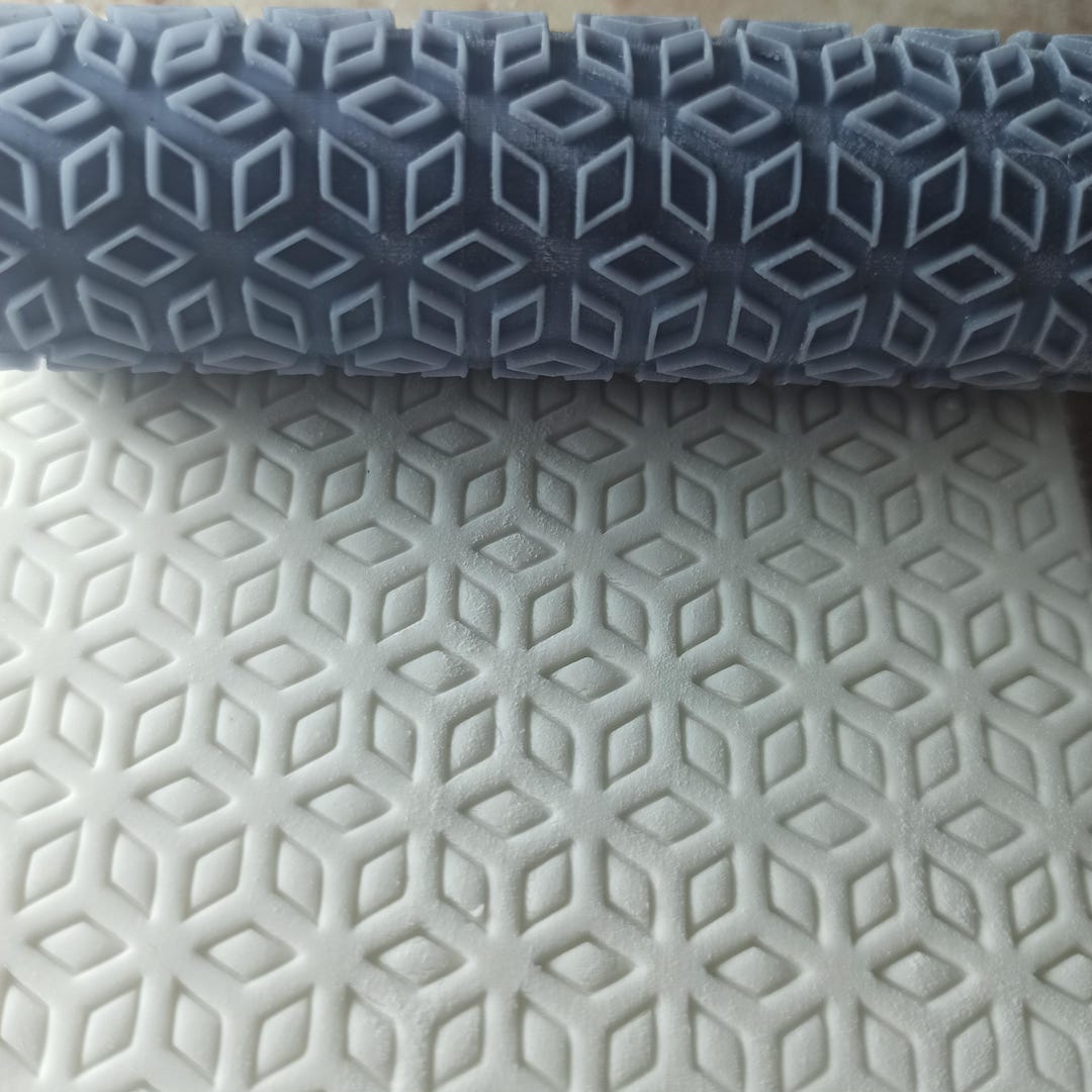 Texture Roller L24, Geometric Roll, Ornament Texture, Star Texture ...