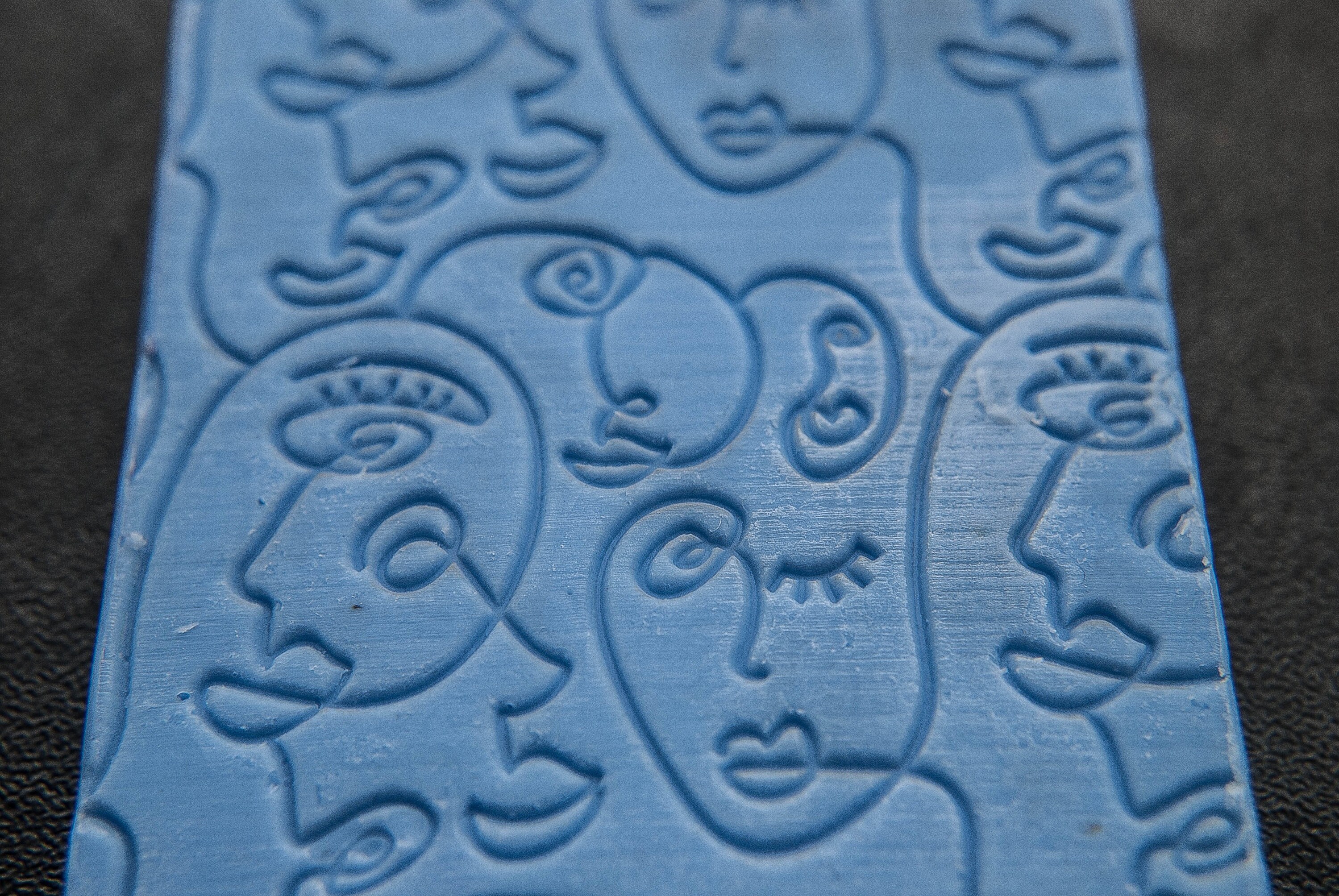 Texture Mat 32 Faces, Soap Stamp, Clay Stamp, Ink Stamp, Clay Stamp ...