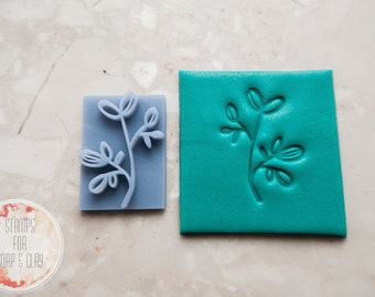 Polymer Clay Mini Stamps Slab Texture Tools Clay Supplies Embossing ...