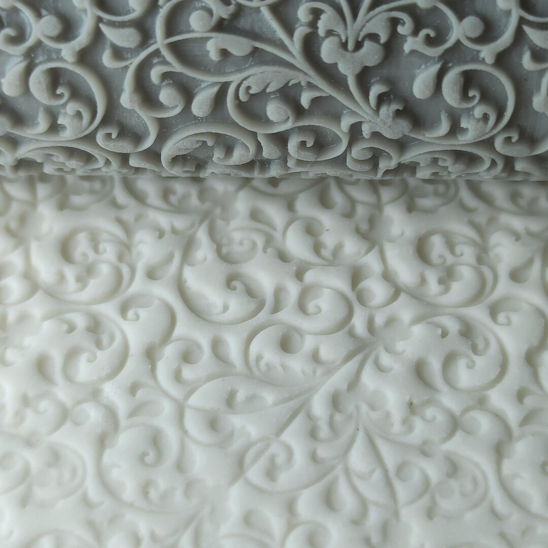 Texture Roller L64, Baroque Texture, Floral Texture, Vine Texture ...