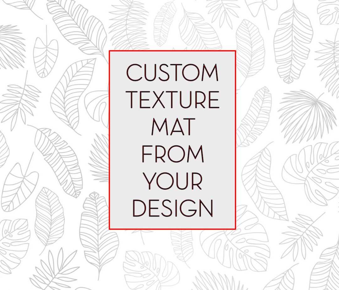 Texture Mat, Custom Texture Mat , Custom Soap Stamp, Custom Clay Stamp ...