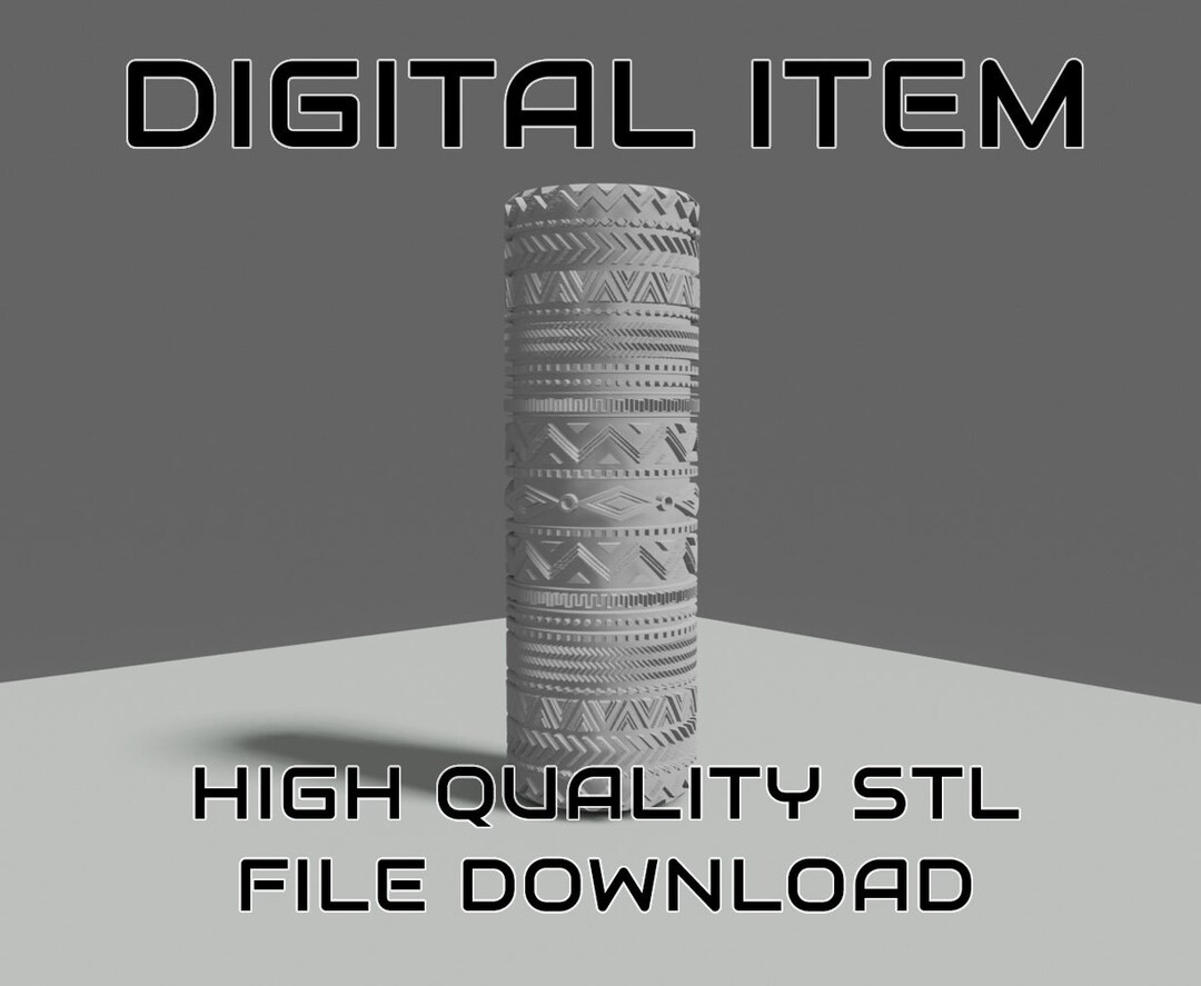 Texture Roller STL File, 3D Roller, Ethnic Texture, Modelling Texture ...
