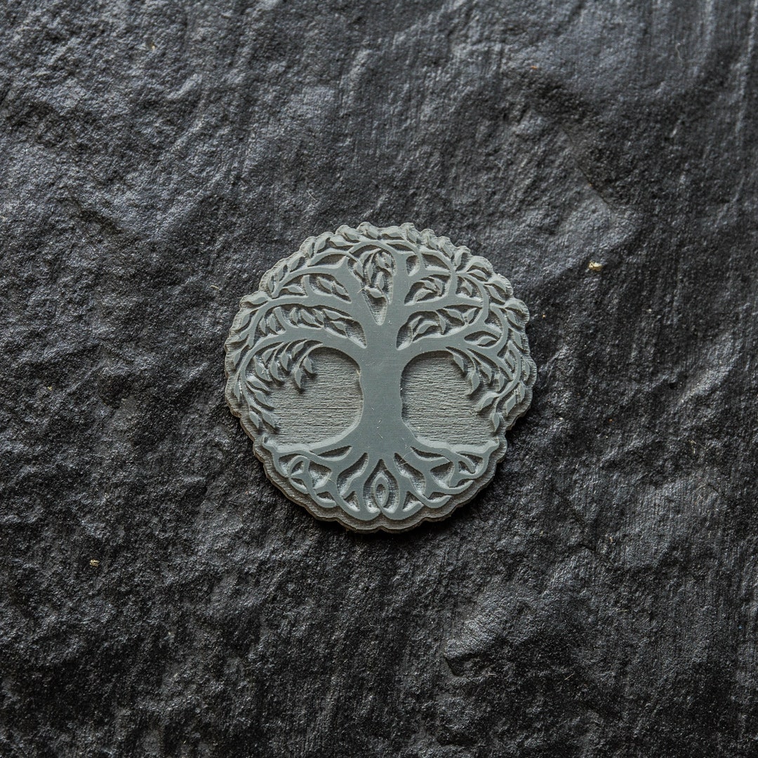 Soap Stamp, Polymer Clay Stamps, Tree of Life #1 Rubber Stamp for Soap ...