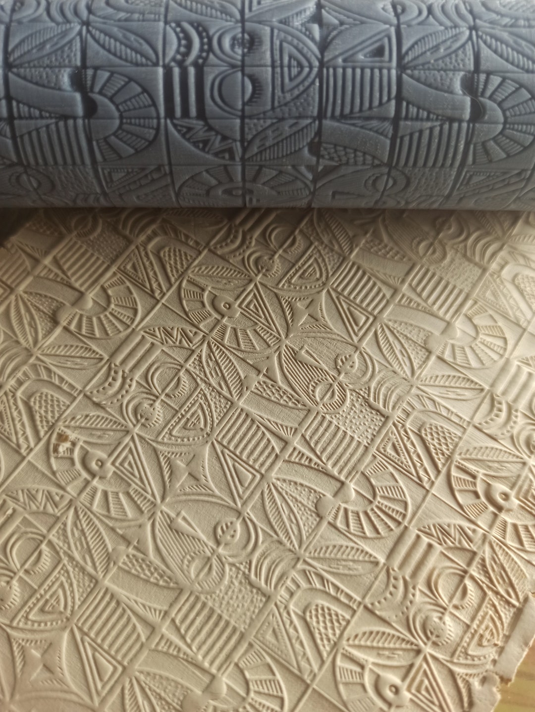 Texture Roller L06,doodle Stamp, Aztec Roll,high Quality Texture, Clay ...