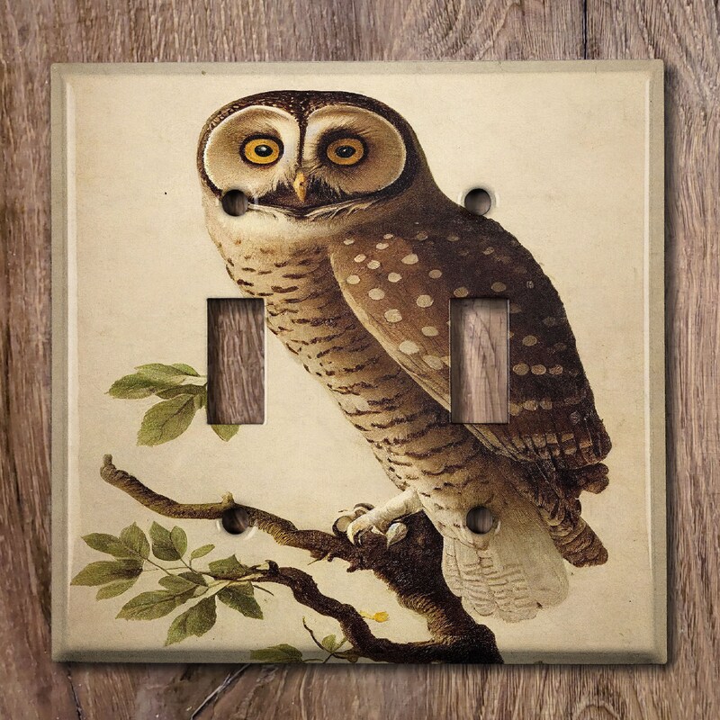 Owl Switch Plate - Etsy