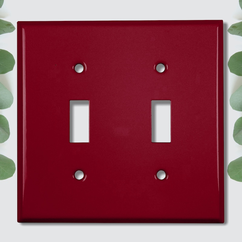 Burgundy Outlet Cover - Etsy