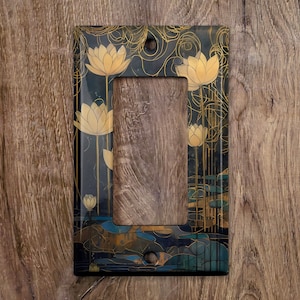 Metal Light Switch Cover | Light Switch Plate, Outlet Cover, Wall Plate ...